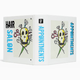 Salon Appointment Book Binder | Zazzle