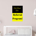 Salon Barbershop Posters Referral Program | Zazzle