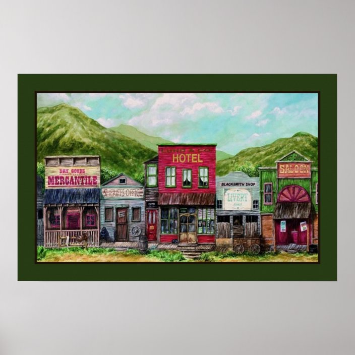 Saloon Poster | Zazzle.com