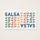 Silhouette of Salsa Dancers Business Card | Zazzle.com