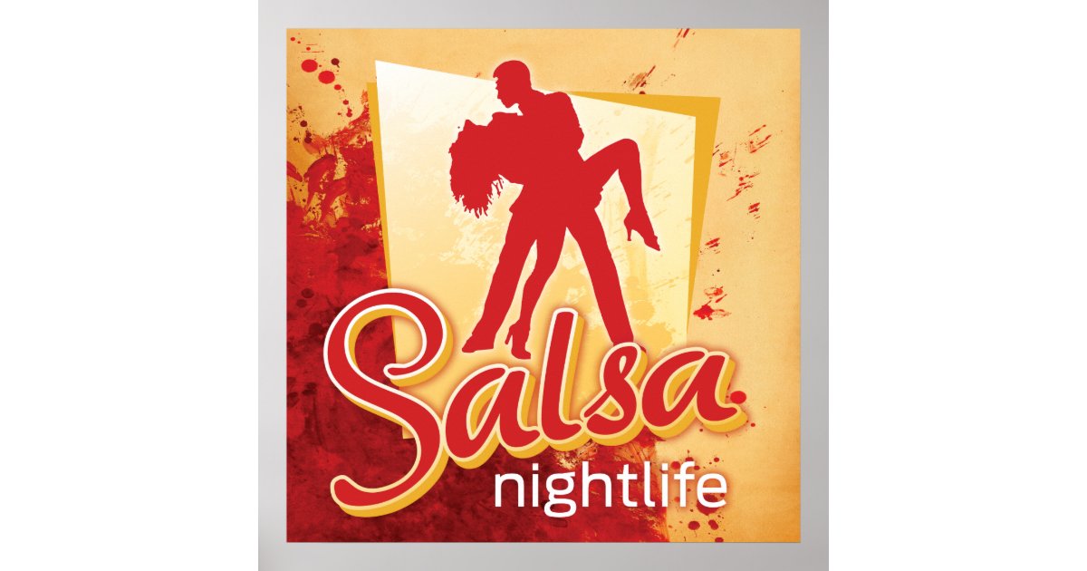 Salsa_poster Poster | Zazzle