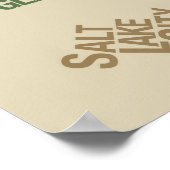 Salt Lake City Neighborhoods: Wasatch Green Poster | Zazzle