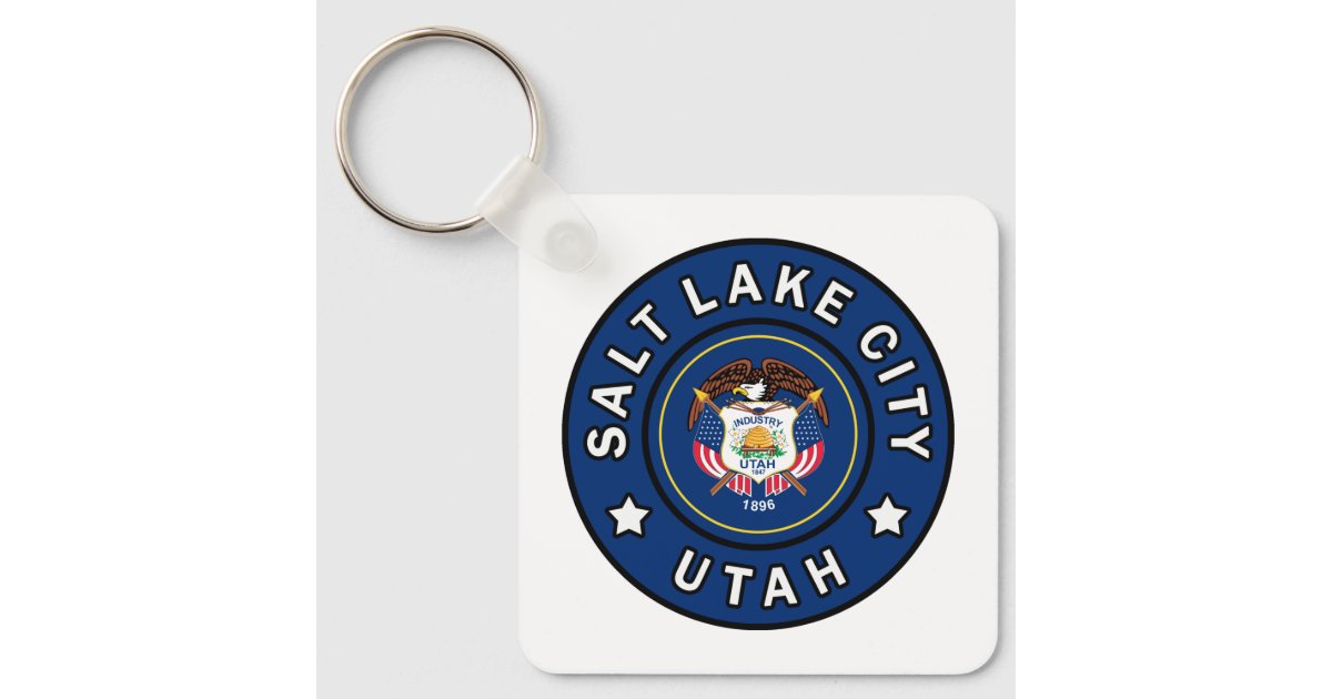 Salt Lake City Utah Keychain | Zazzle