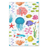 Salt water marine animals and life illustration tissue paper | Zazzle
