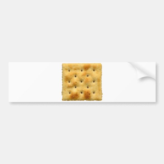 Saltine Soda Crackers Bumper Sticker | Zazzle.com