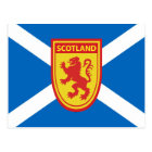 Scotland Lion Rampant Shield Postcard | Zazzle.com