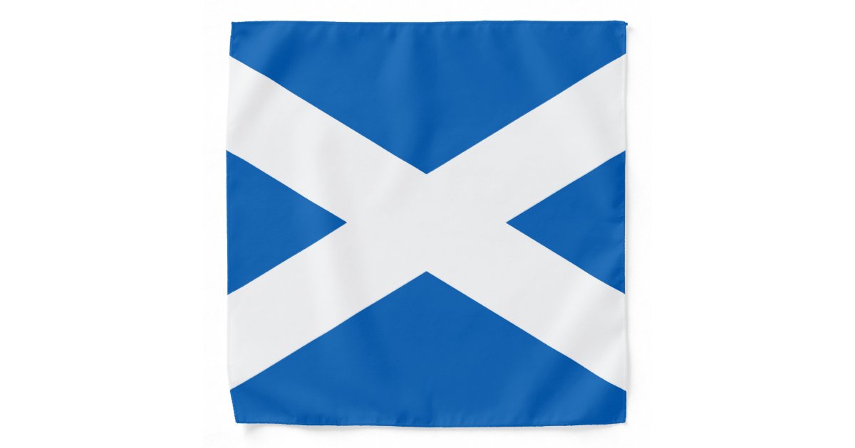 Saltire ~ Flag of Scotland Bandana | Zazzle