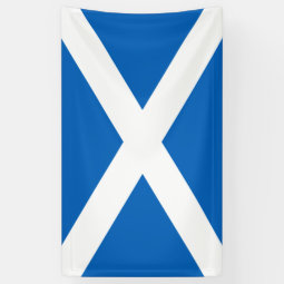 Saltire ~ Flag of Scotland Banner | Zazzle