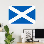 Saltire ~ Flag of Scotland Poster | Zazzle