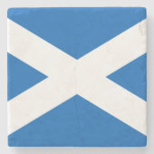 Saltire ~ Flag of Scotland Stone Coaster | Zazzle