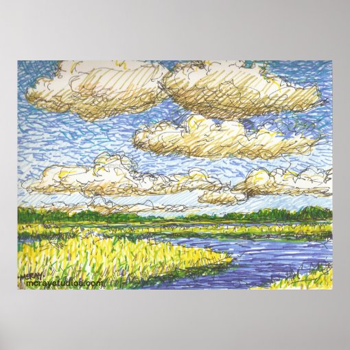 "Saltmarsh" Poster | Zazzle