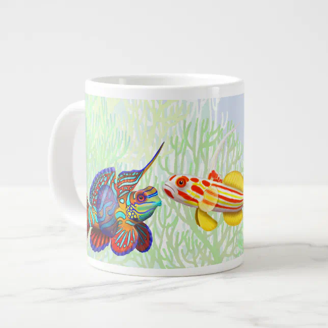 Saltwater Reef Goby Fish Jumbo Mug | Zazzle