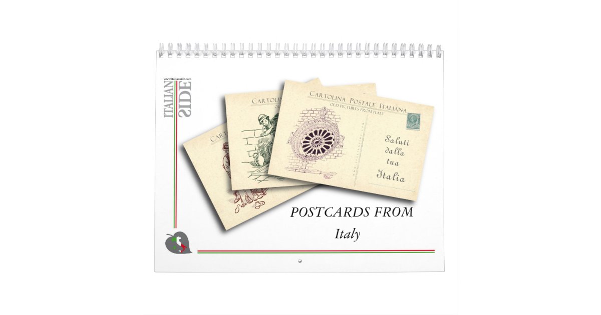 Saluti dall'Italia! Calendar | Zazzle