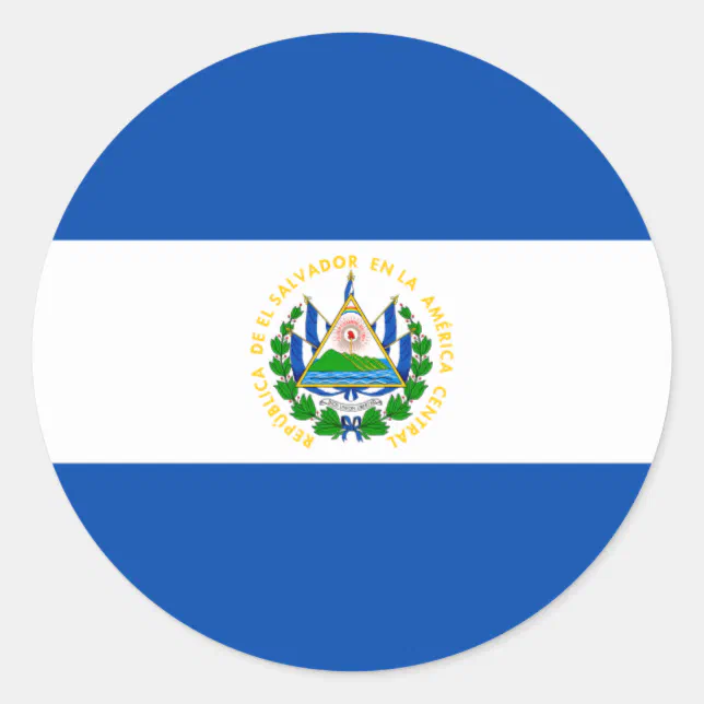 el salvador flag coloring sheet