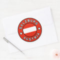 Salzburg Austria Classic Round Sticker | Zazzle
