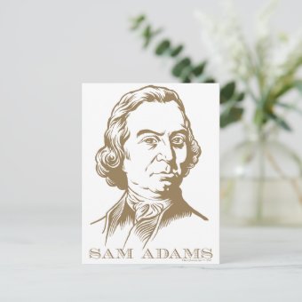 Sam Adams Postcard | Zazzle