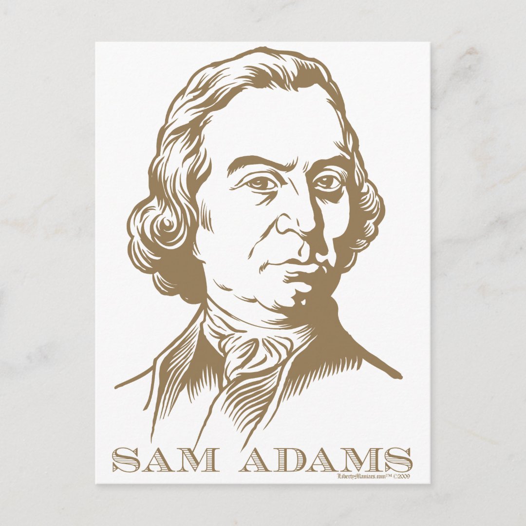 Sam Adams Postcard | Zazzle