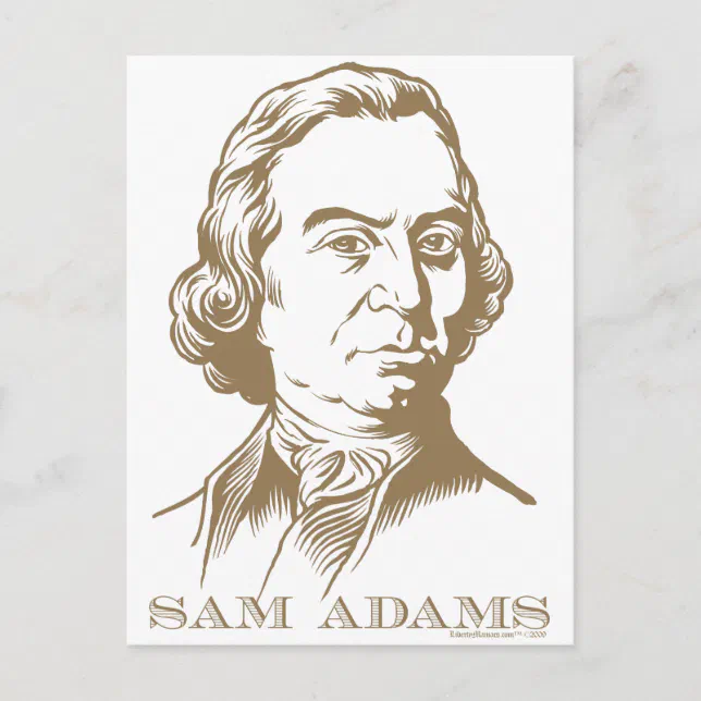 Sam Adams Postcard | Zazzle