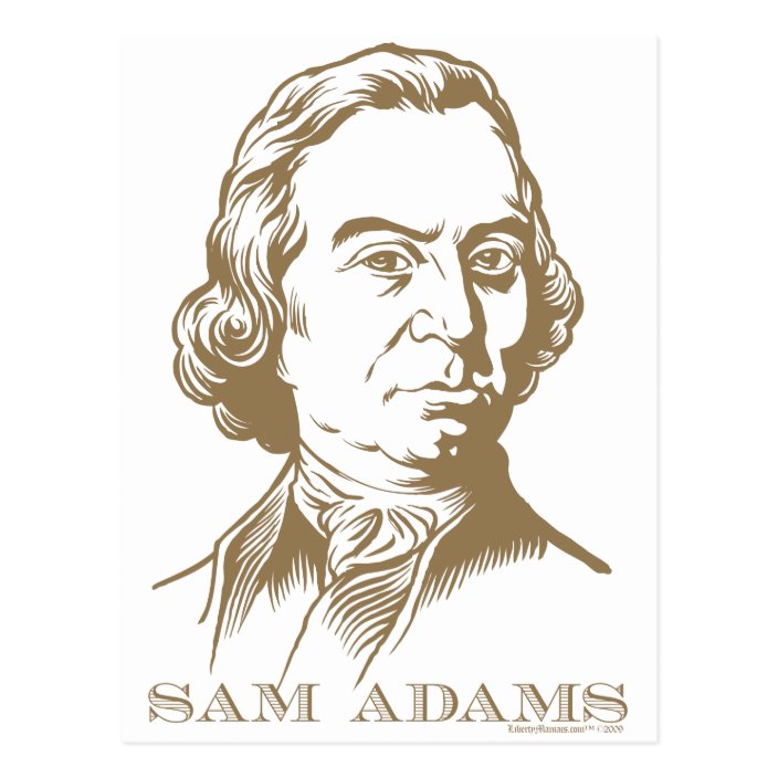 Sam Adams Postcard | Zazzle.com