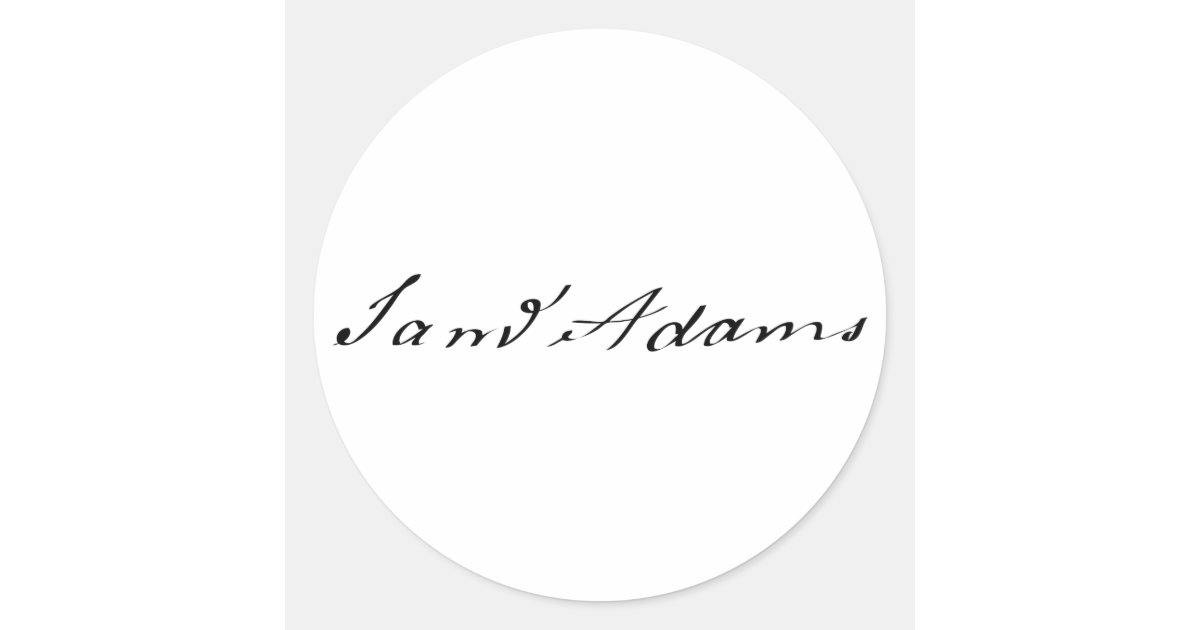 Sam Adams Signature Classic Round Sticker | Zazzle