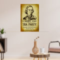 Sam Adams Tea Party Customizable Event Poster | Zazzle