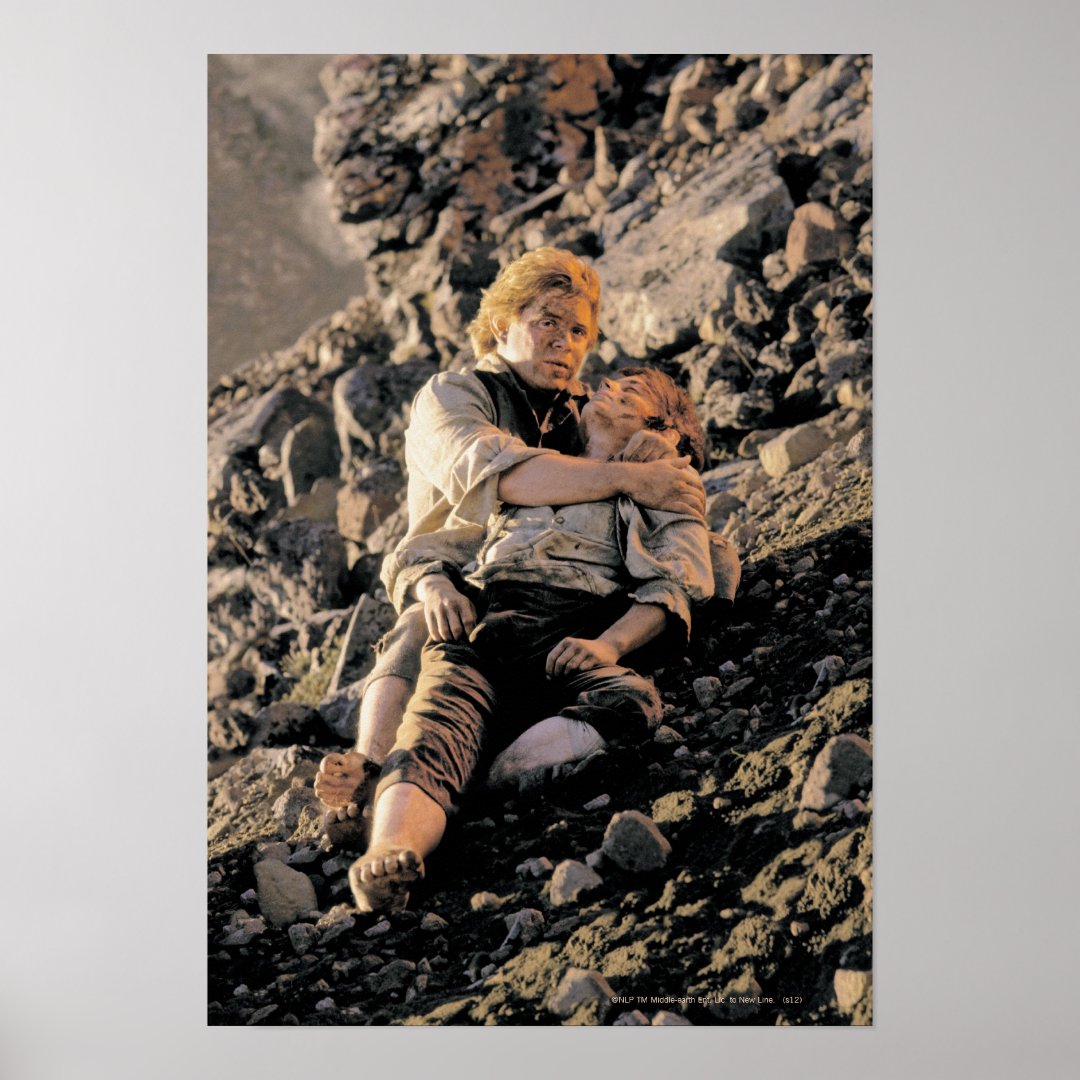 Sam Holding FRODO™ Poster | Zazzle