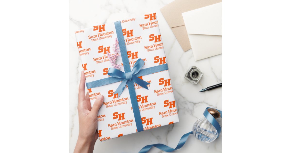 Sam Houston State University Graduation Design Wrapping Paper | Zazzle