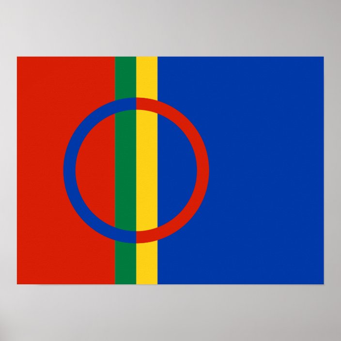 Sami Flag Poster | Zazzle.com