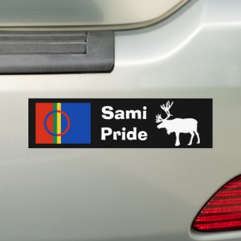 Sami, the People of Eight Seasons Bumper Sticker | Zazzle
