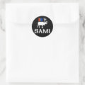 Sami, the People of Eight Seasons Classic Round Sticker | Zazzle