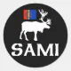Sami, the People of Eight Seasons Classic Round Sticker | Zazzle