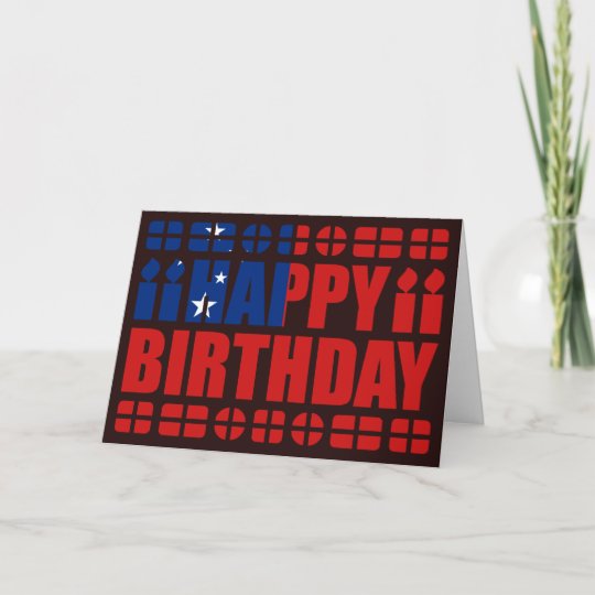 Samoa Flag Birthday Card | Zazzle.com