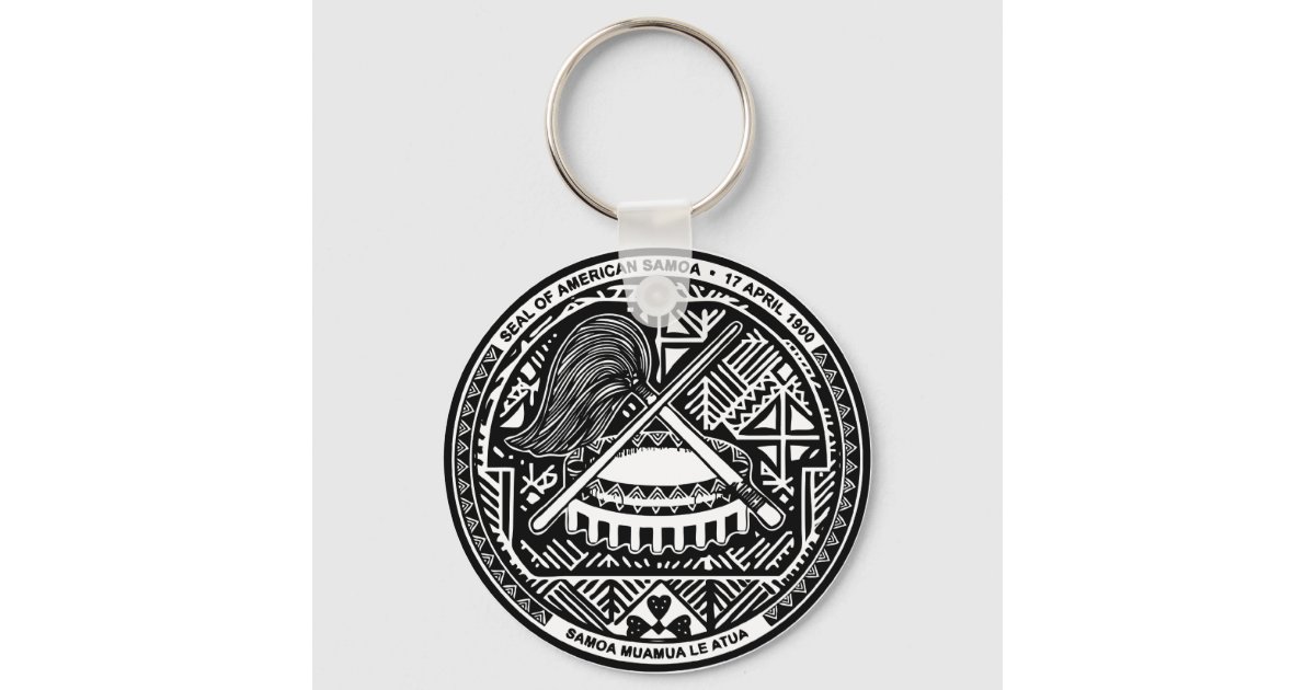 SAMOA KEYCHAIN | Zazzle