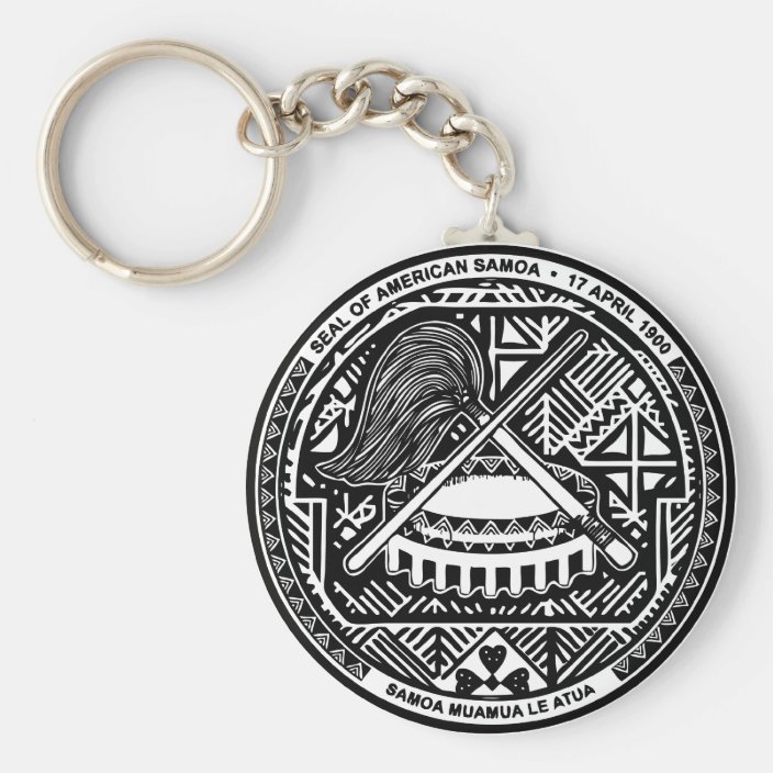SAMOA KEYCHAIN | Zazzle.com