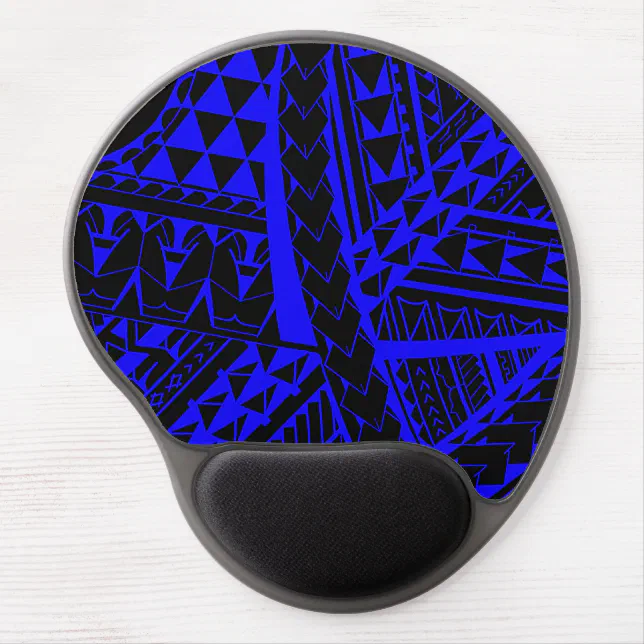 Samoan/Polynesian tribal shapes and symbols Gel Mouse Pad | Zazzle