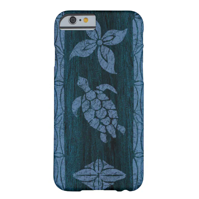 Samoan Tapa Hawaiian Faux Wood Surfboard Case-Mate iPhone Case | Zazzle