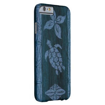 Samoan Tapa Hawaiian Faux Wood Surfboard Case-Mate iPhone Case | Zazzle