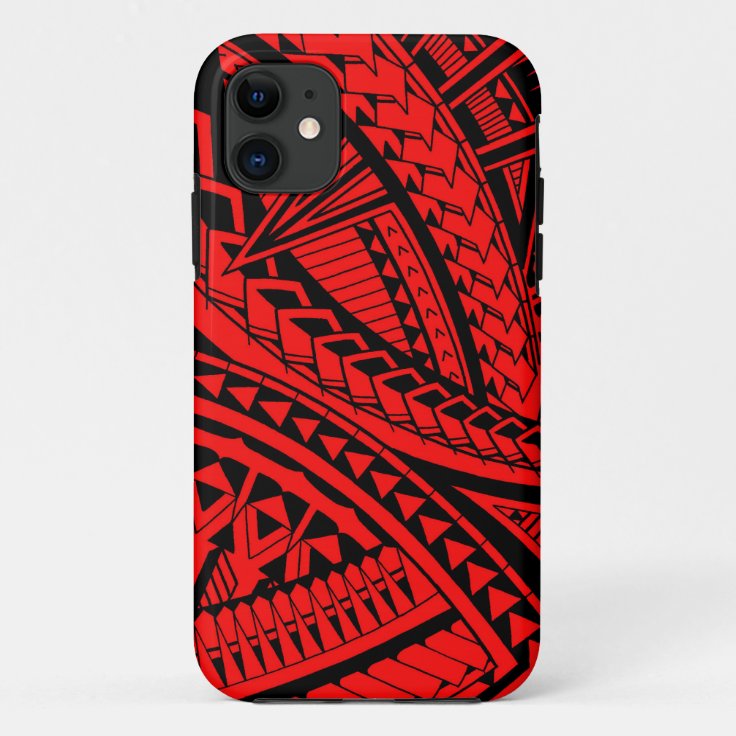 Samoan tattoo pattern Case-Mate iPhone case | Zazzle