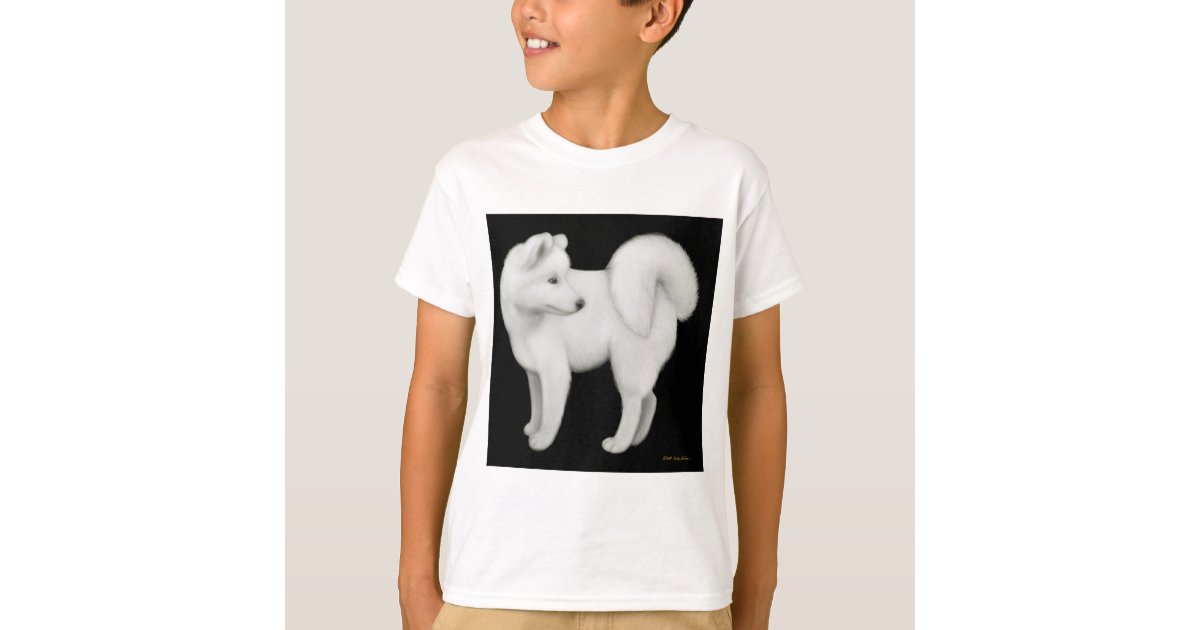 Samoyed Dog Kids Sweatshirt T-Shirt | Zazzle