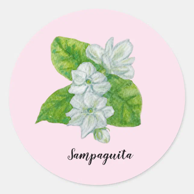 Sampaguita Sticker | Zazzle