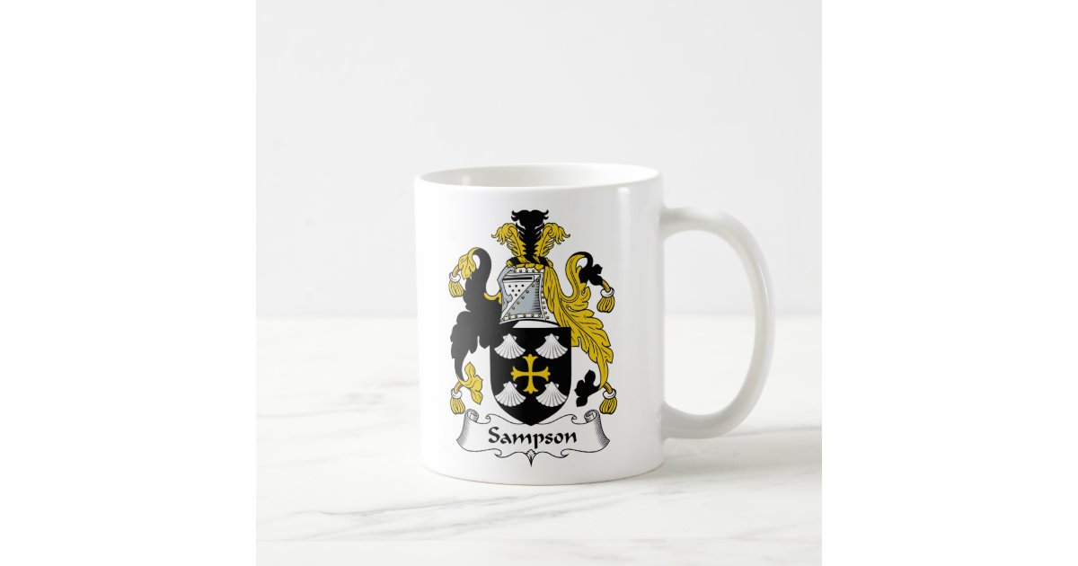 Sampson Family Crest Coffee Mug | Zazzle