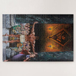 Samson & Delilah Jigsaw Puzzle | Zazzle