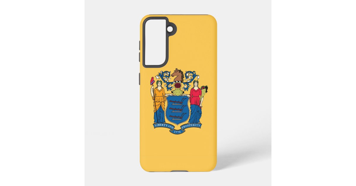 Samsung Galaxy S21 Case Flag of New Jersey | Zazzle