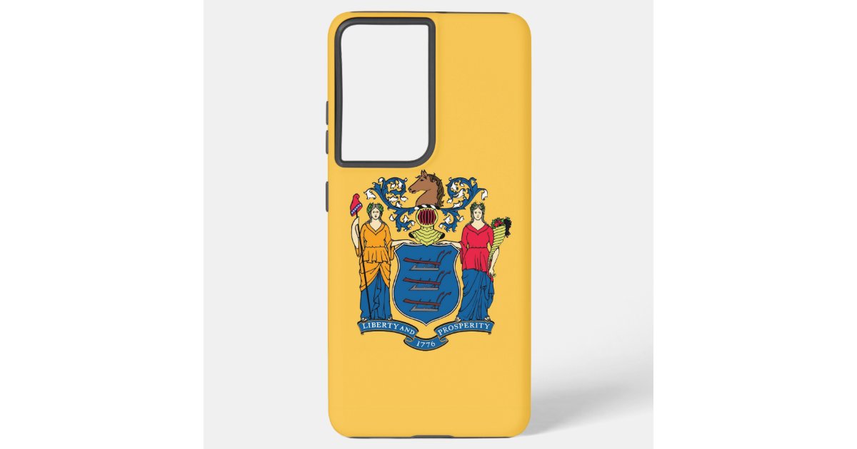Samsung Galaxy S21 Plus Case Flag of New Jersey | Zazzle