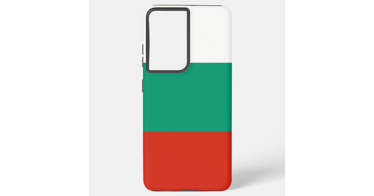 Samsung Galaxy S21 Ultra Case with Bulgaria flag | Zazzle
