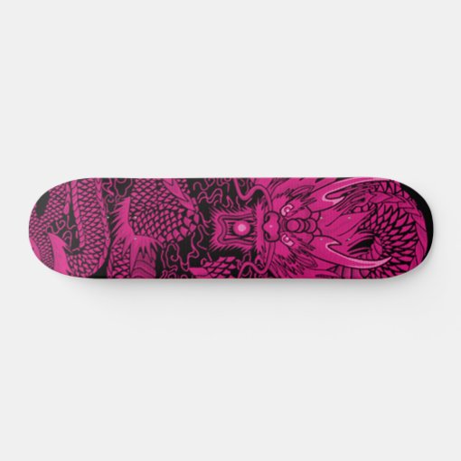 Samurai Girl One Pink Element Custom Pro Deck | Zazzle