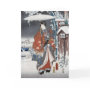 Samurai in Snow Greeting Cards | Zazzle