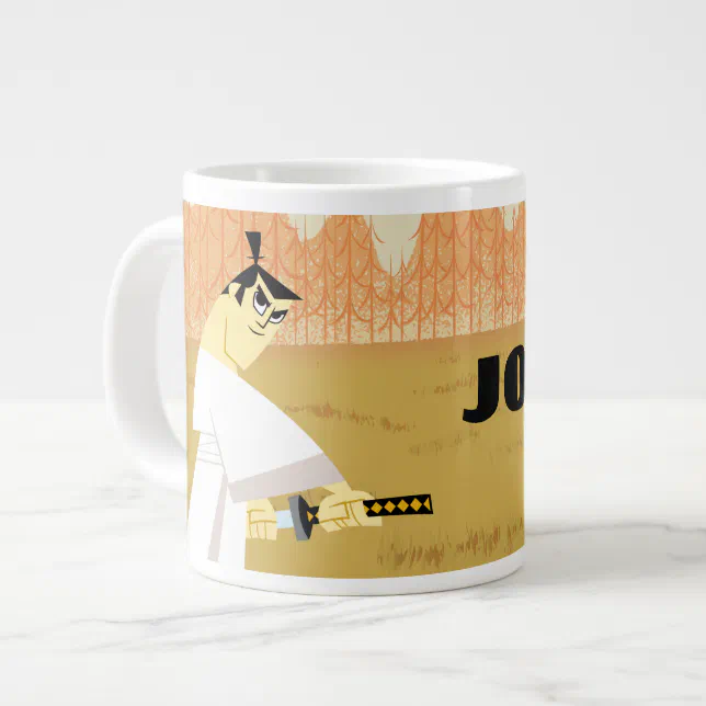 Samurai Jack Drawing Sword Giant Coffee Mug | Zazzle