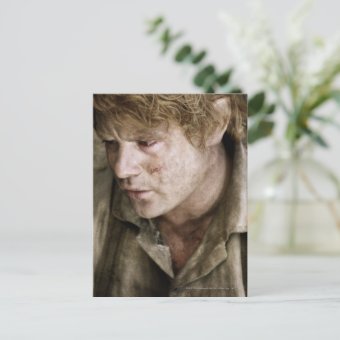 Samwise side face postcard | Zazzle