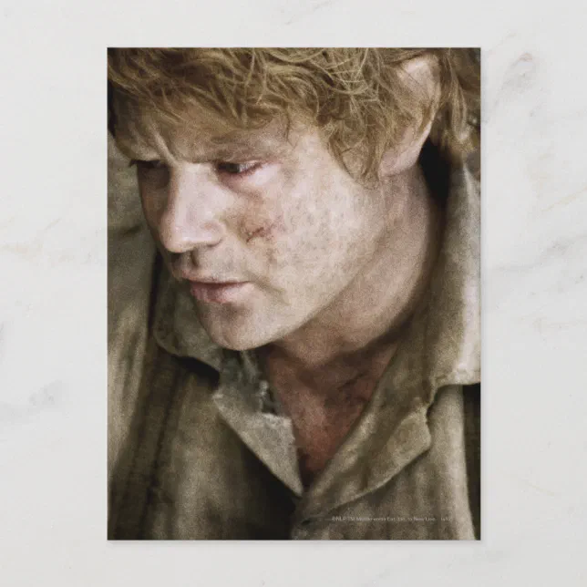 Samwise side face postcard | Zazzle